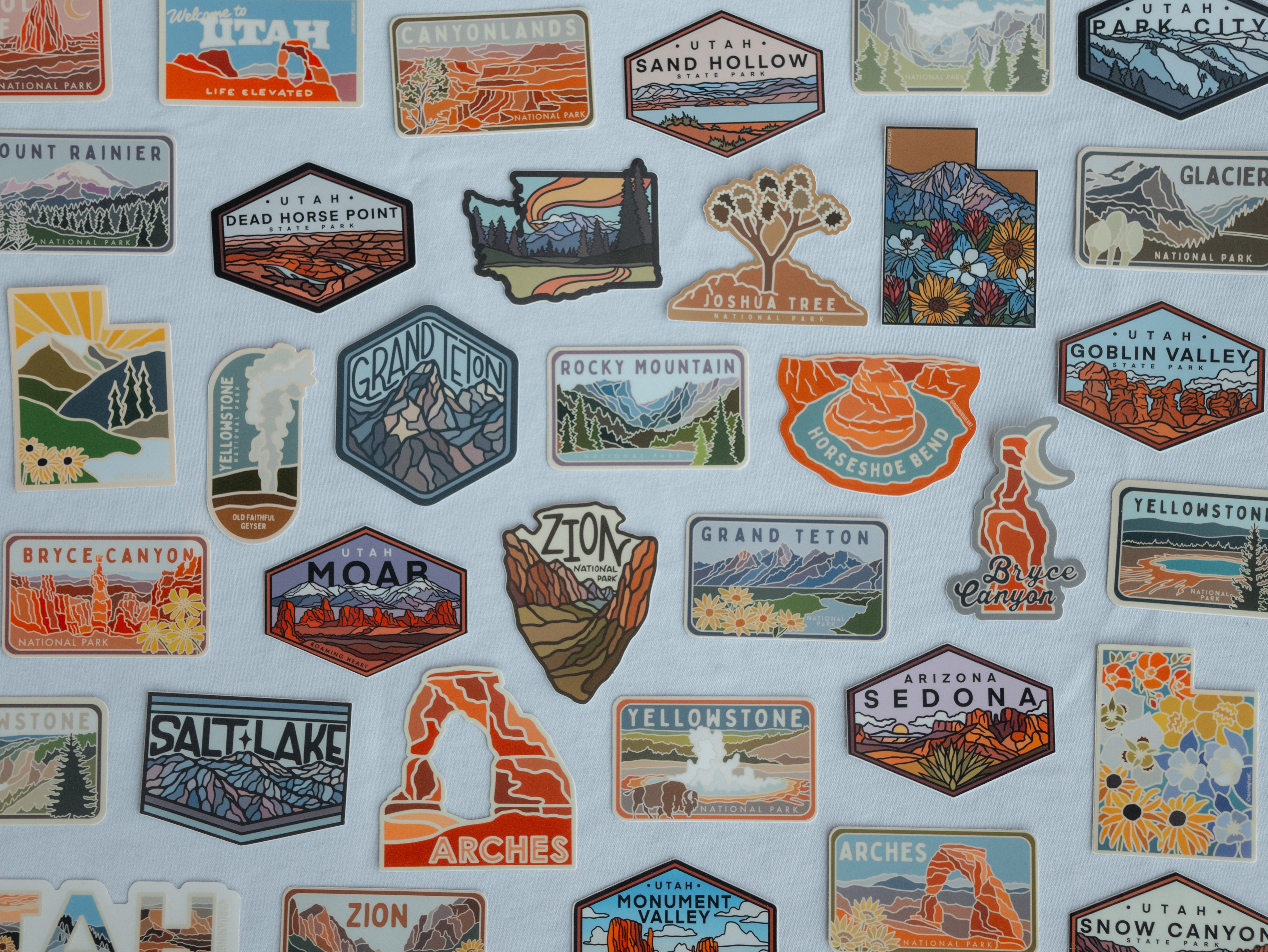 All Stickers – Roaming Heart™ Design